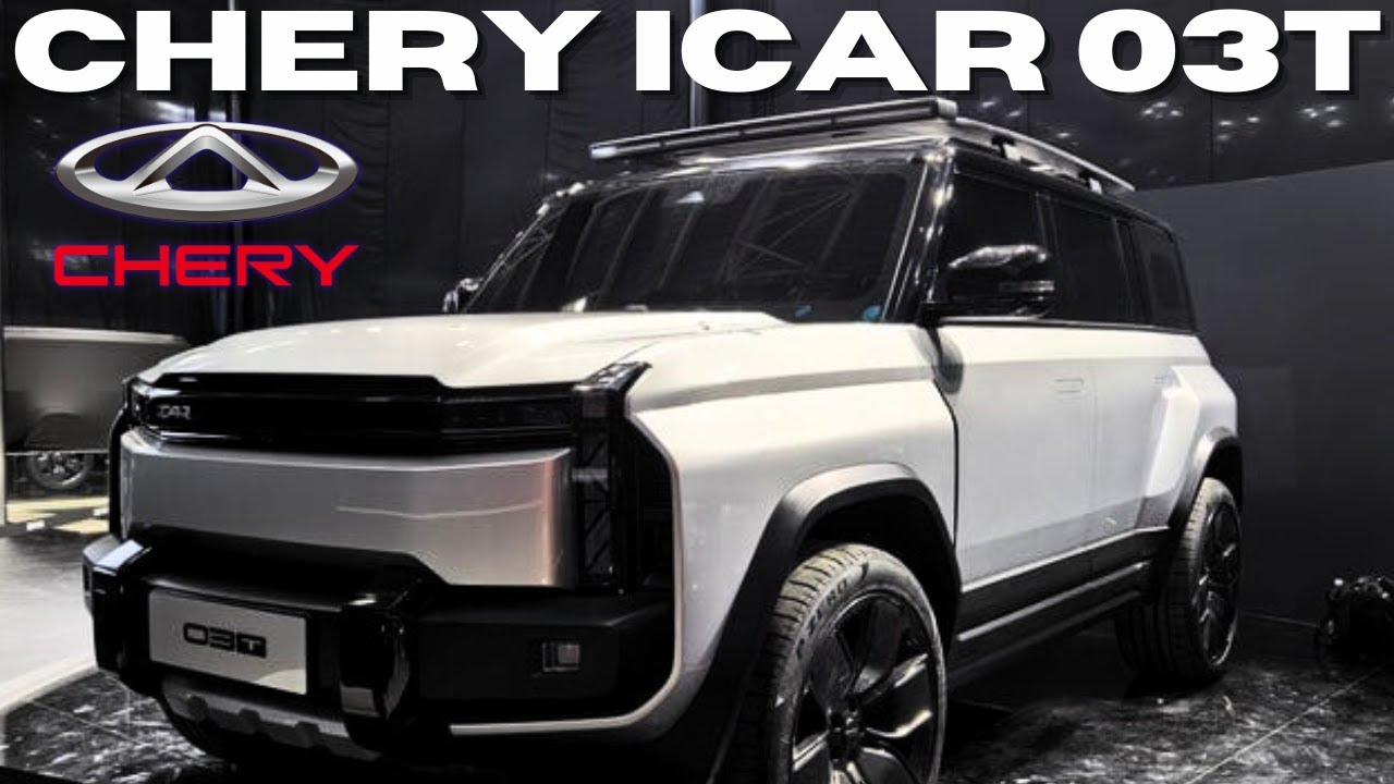 The Chery iCar 03T: Unveiled at the Beijing Auto Show - YouTube