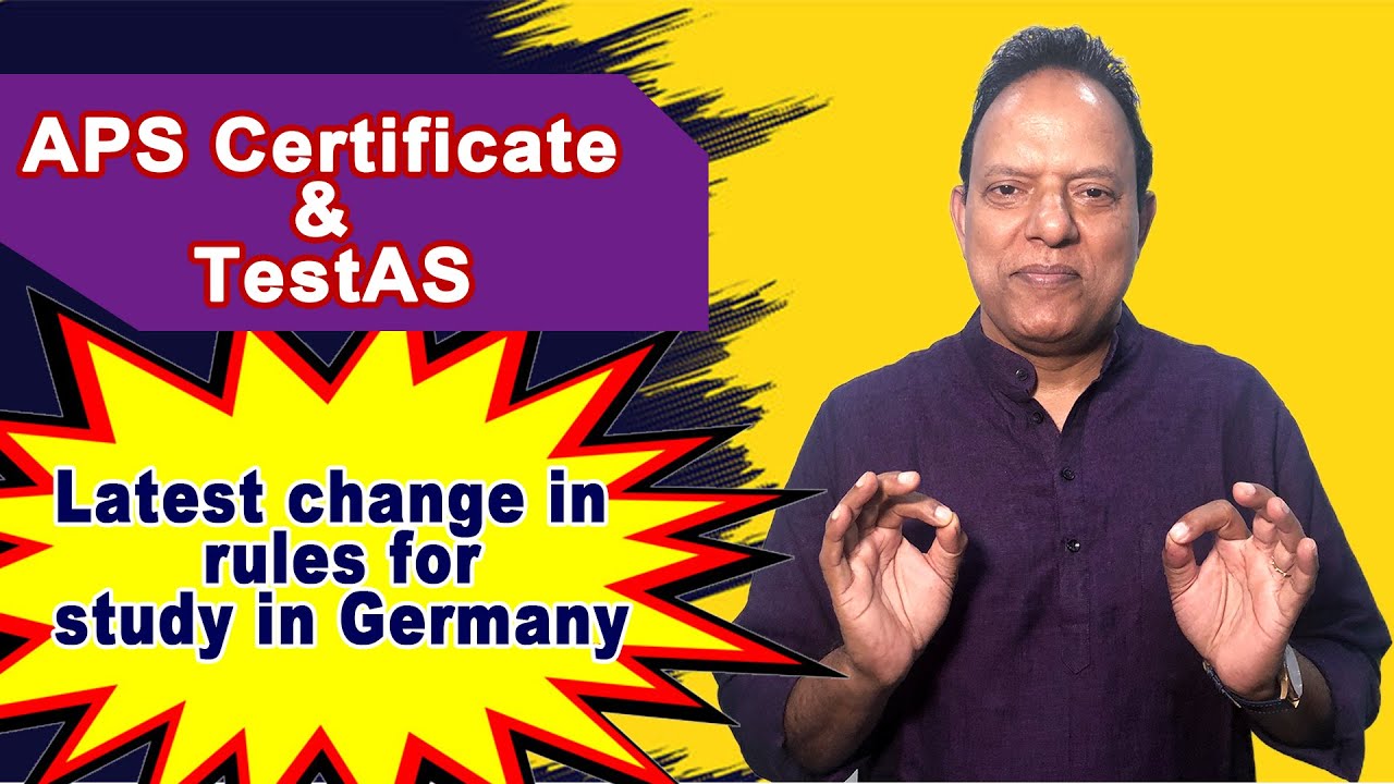 APS Certificate & TestAS - Latest changes in Rules for German Visa ...