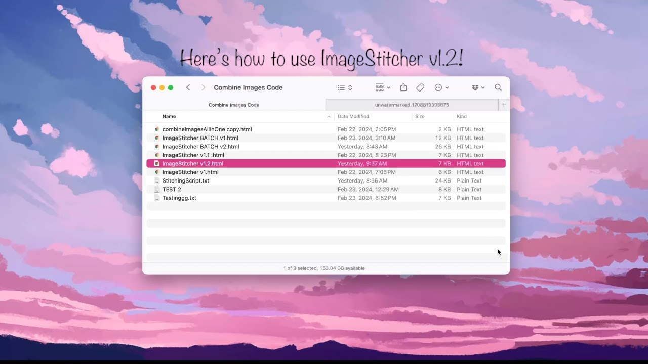 How to use Image Stitcher Tutorial for Manhwa/Comic Scanlation Use ...