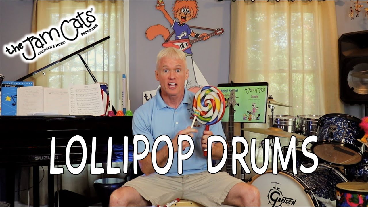 Preschool Music Class - Lollipop Drums - Music Instruments #9 | The Jam ...