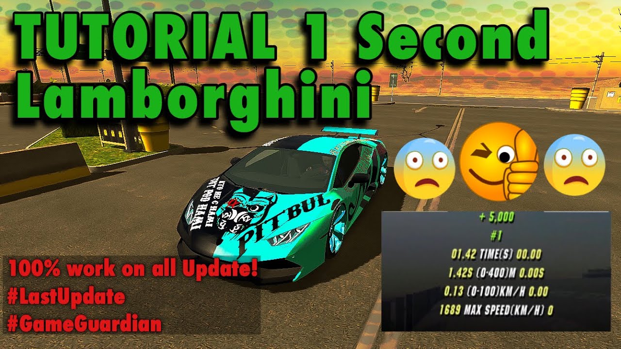 How to make Lamborghini 1 second ! Car parking multiplayer (TUTORIAL GG ...