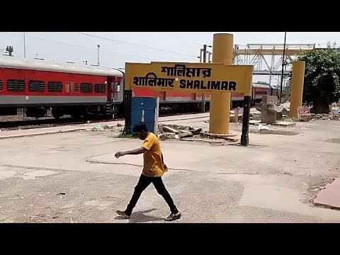 Santragachi Junction to Padmapukur and Shalimar Railway Station Journey ...