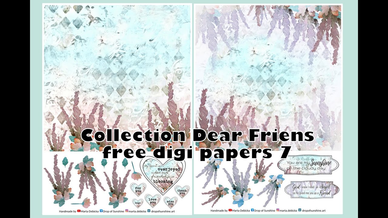 Dear Friend - free papers no 7 - YouTube