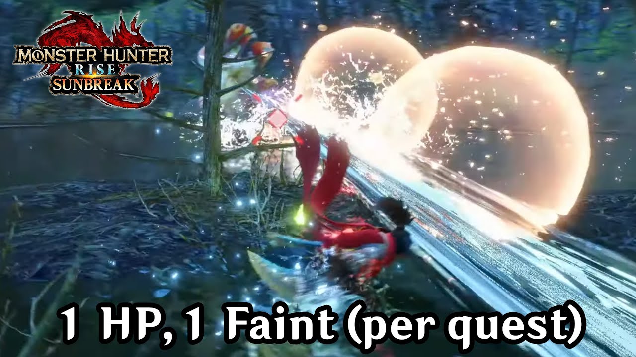 [MHR:Sunbreak | PC] Can you beat MHR: Sunbreak, with only 1 HP and 1 ...