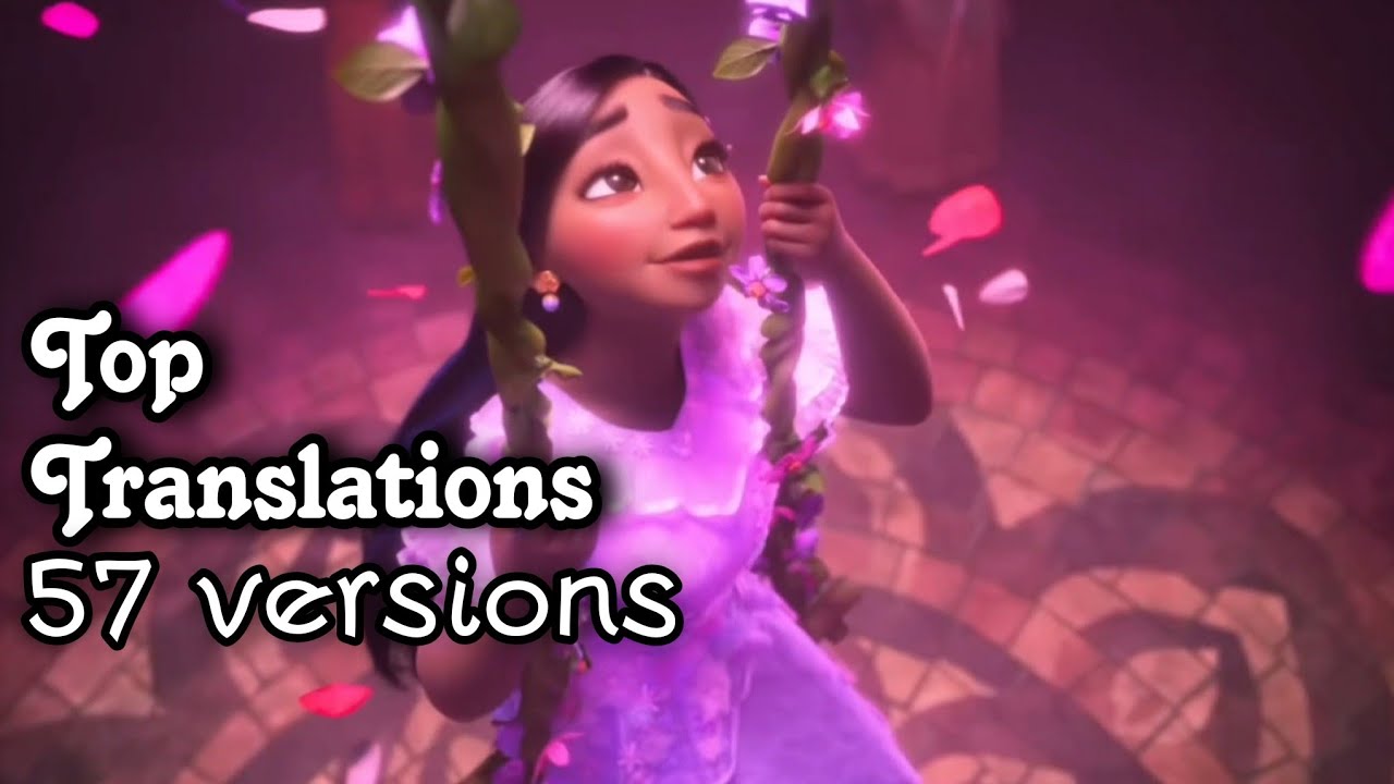 Encanto | We Don't Talk About Bruno | Isabela's Part | Translation ...
