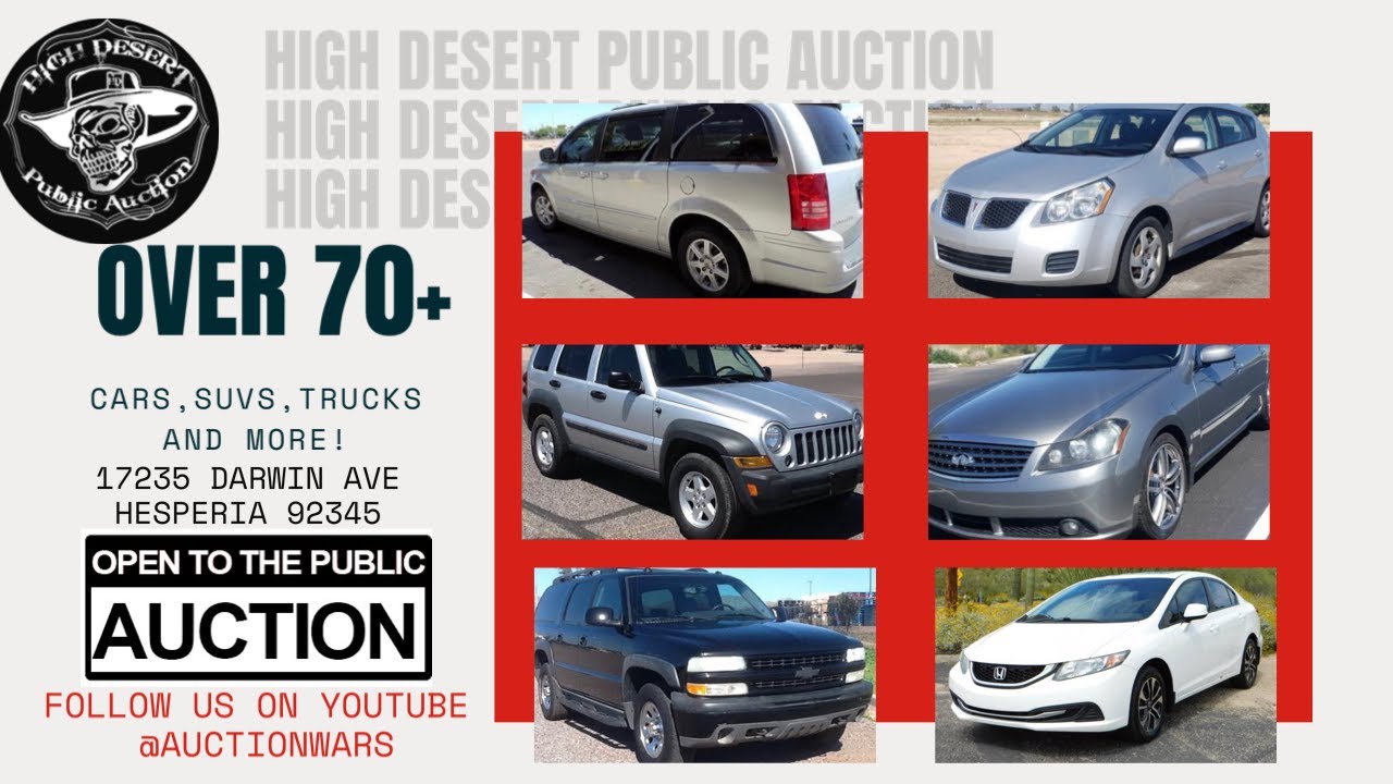 AUTO AUCTION 2020 70+ CARS EVERY WEEKEND YOU DON'T WANT TO MISS ...