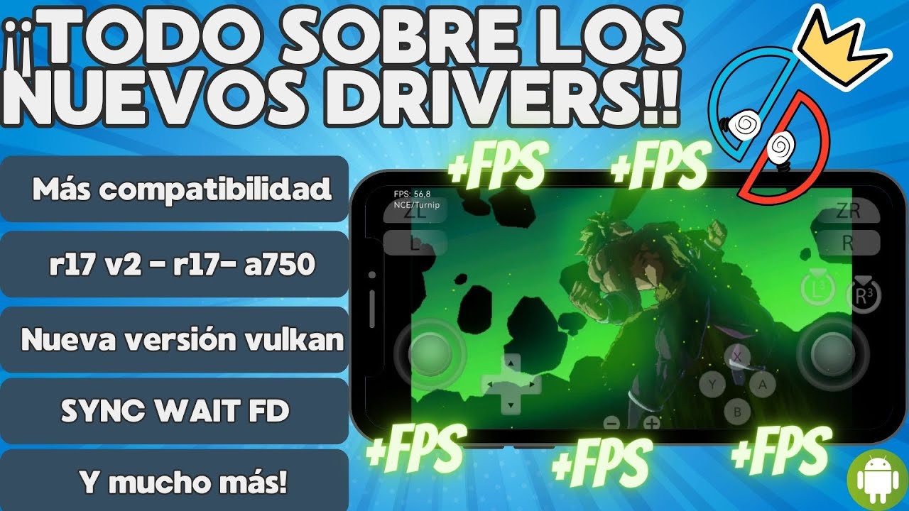 Yuzu para android NUEVO DRIVER!! - YouTube
