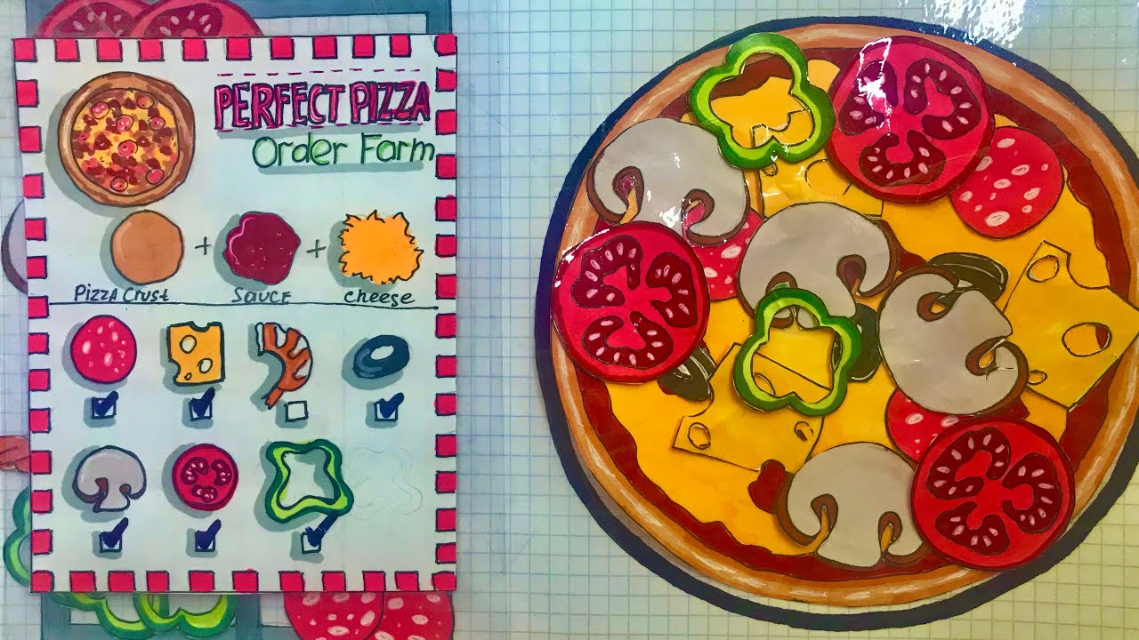 PAPER PIZZA 🌸Paper diy 🌸asmr 🌸Regina Smile - YouTube