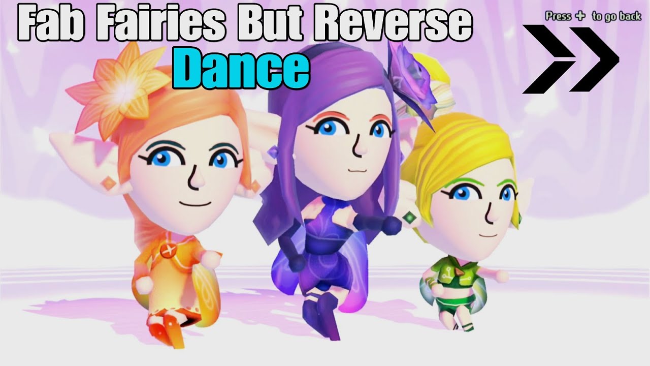 Miitopia - Three Fab Fairies Dance But Reverse Song - Nintendo Switch ...