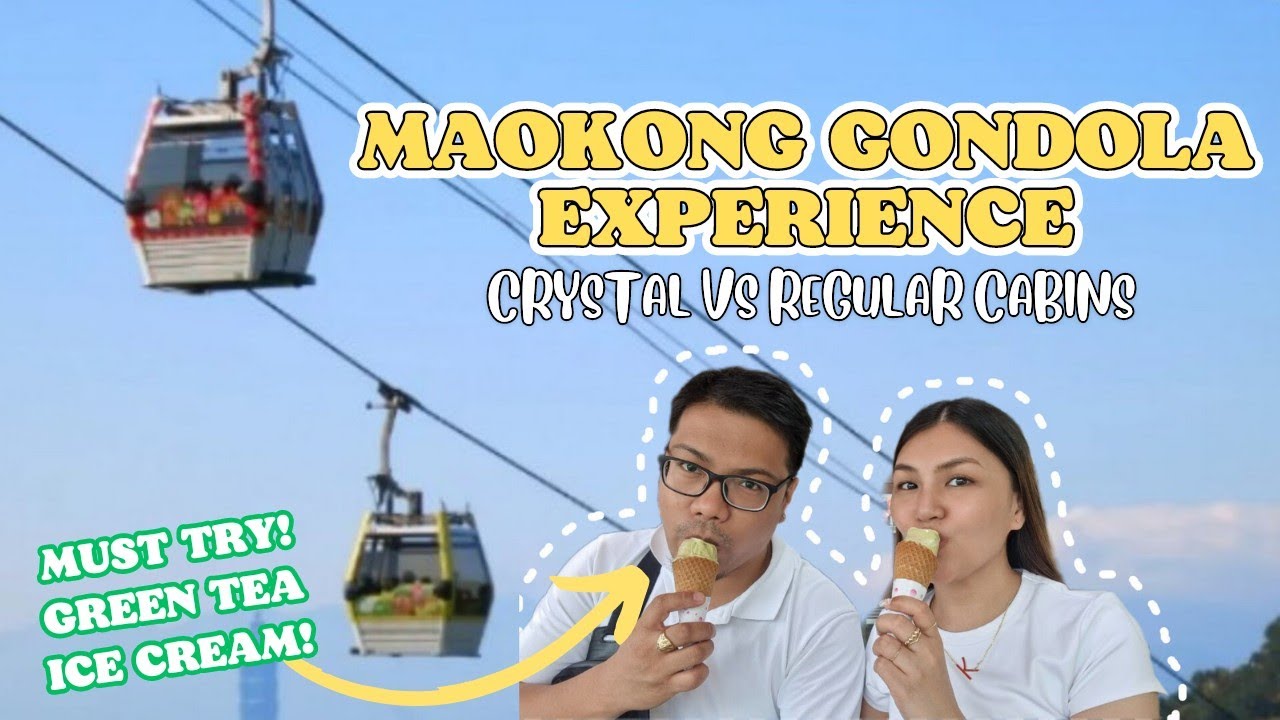 TAIWAN VLOG MARCH 2023 P.8: MAOKONG GONDOLA EXPERIENCE + MUST TRY GREEN ...