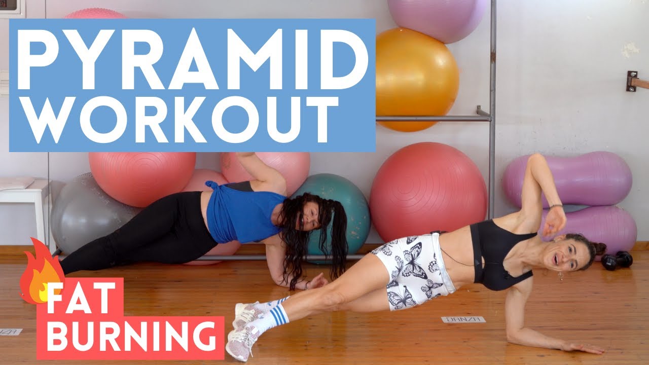 Full Body Fat Burning Pyramid Workout | Eliza Papavasileiou - YouTube