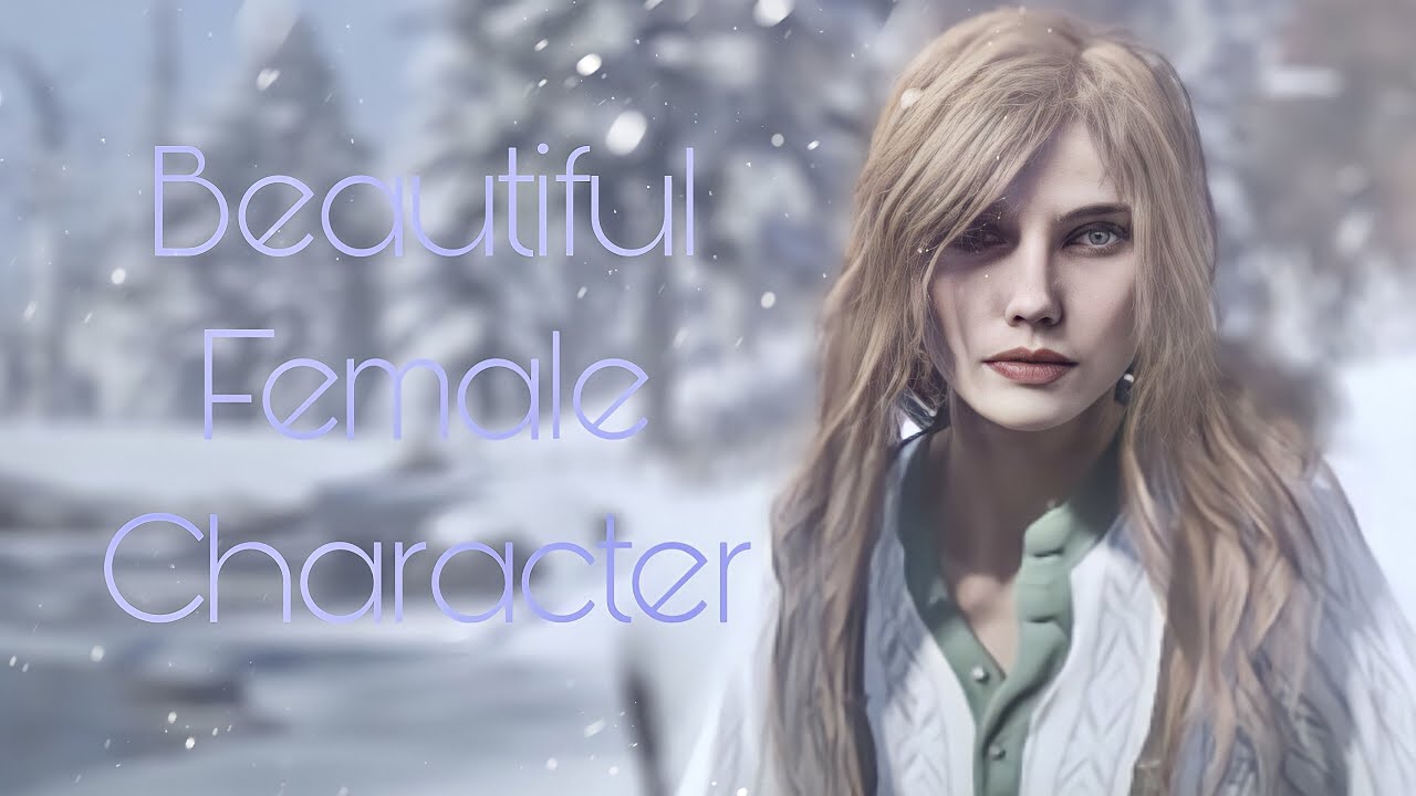 Red Dead Online | Beautiful Female Character Creation - YouTube