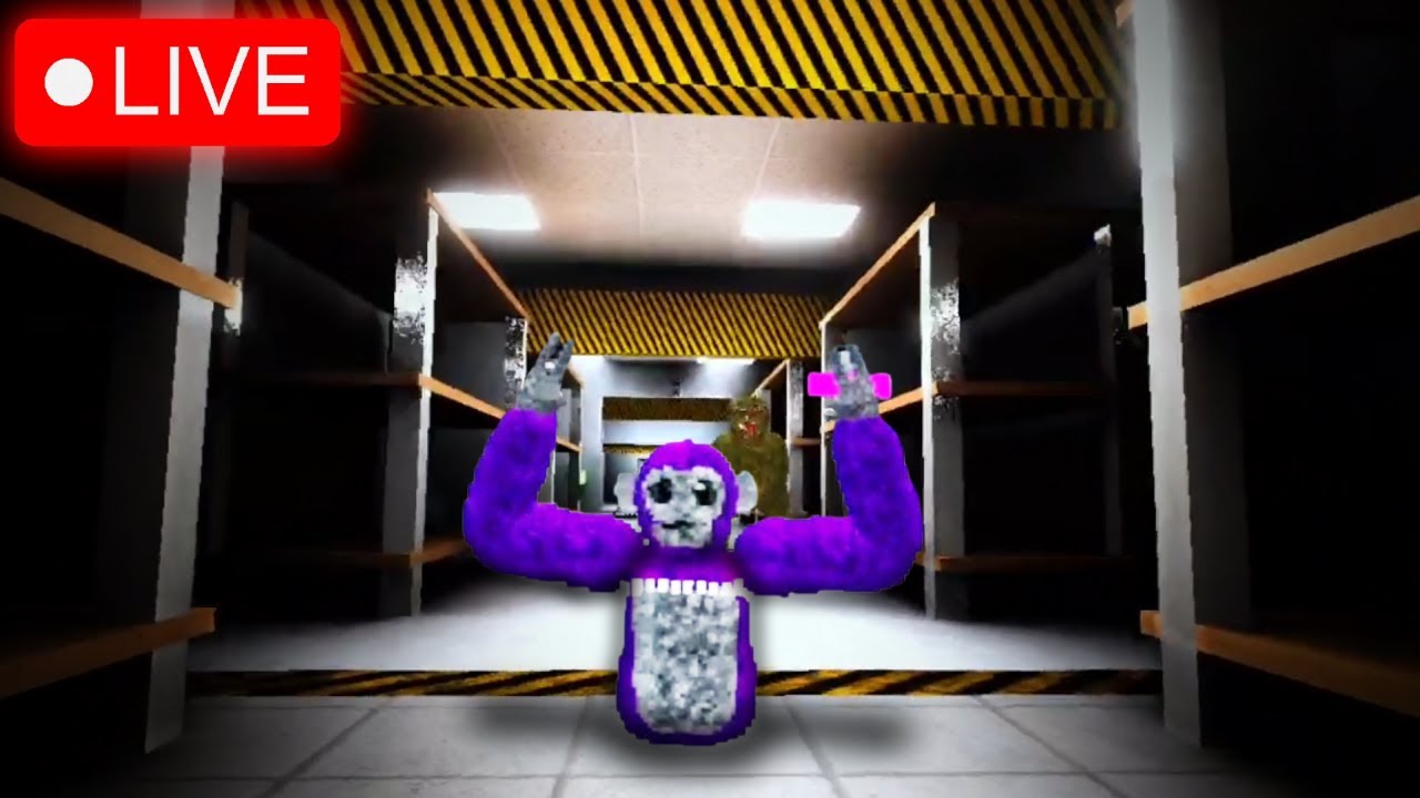 SCARY BABOON 100 PLAYER LOBBY LIVE WITH VIEWERS - YouTube