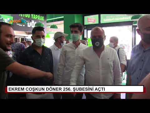 Ekrem Coşkun Döner 256. şubesini açtı