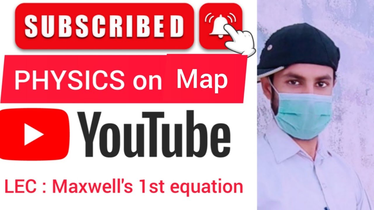 Maxwell's first equation | differential form of Maxwell's 1st equation | Maxwell's derivation ...