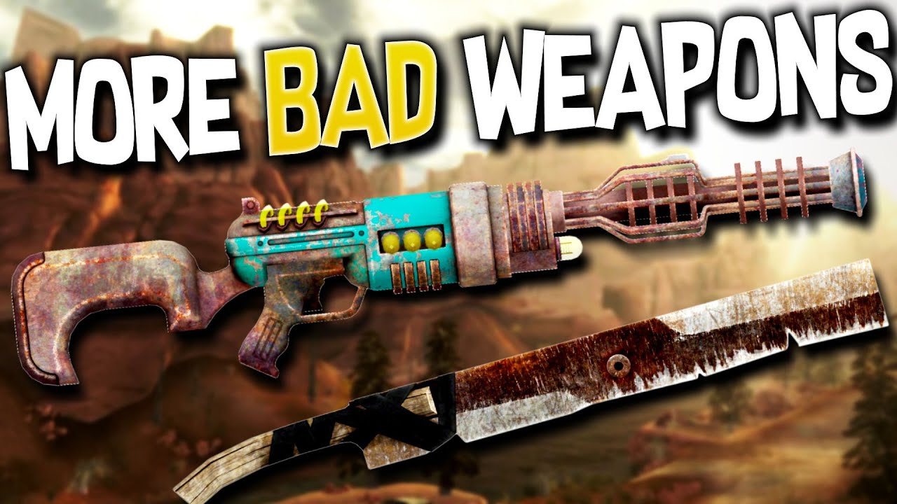 10 More Bad Weapons In Fallout New Vegas - YouTube