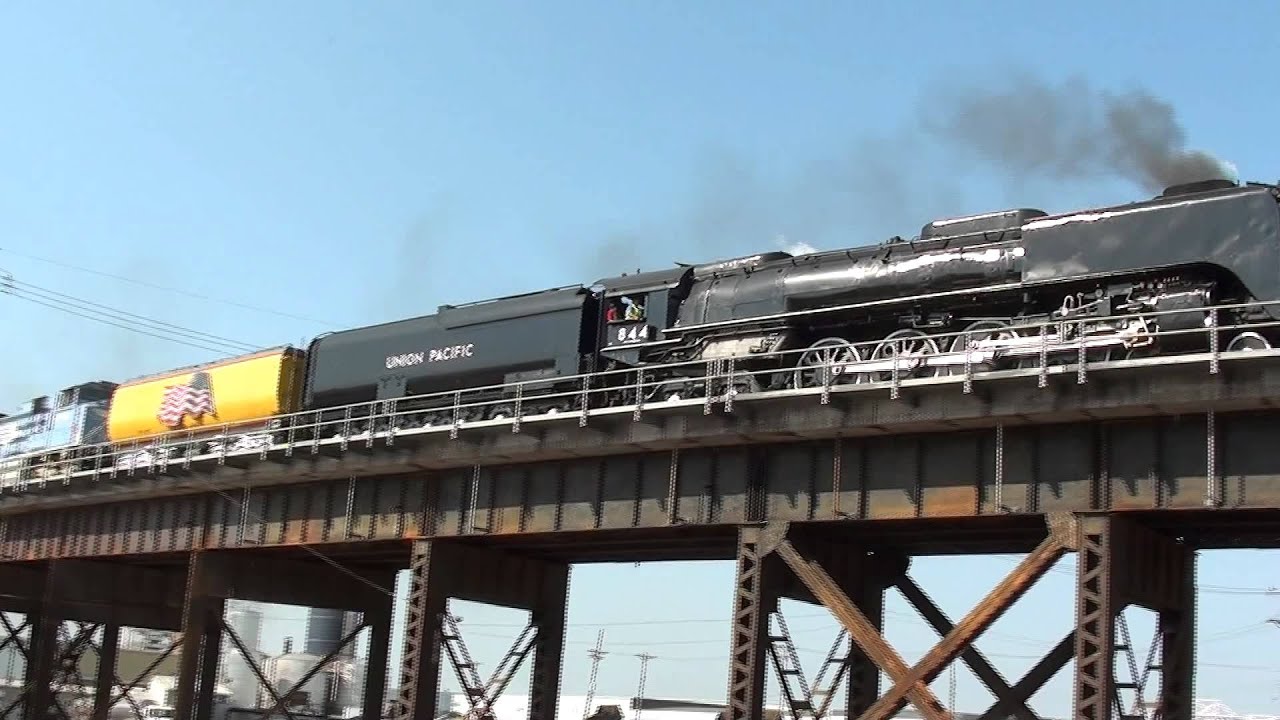 UP 844!!!!!!!! Eastbound Adams Street Interlocking Kansas City, KS SMV ...
