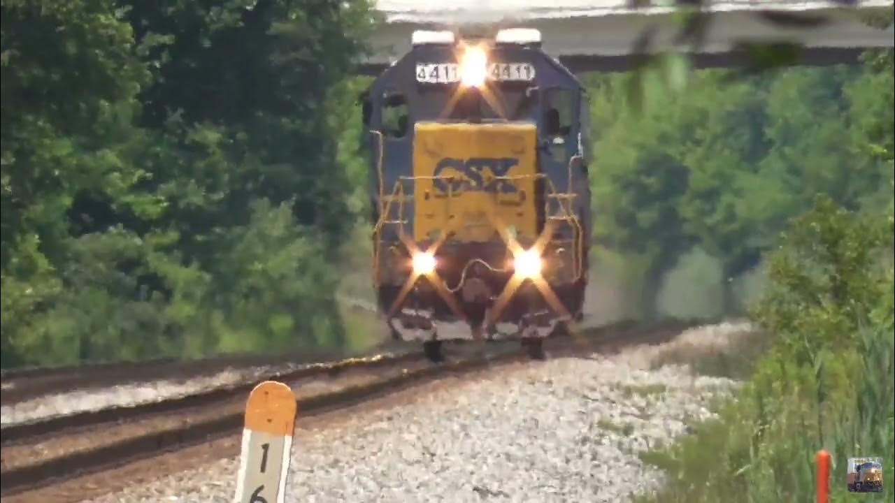 CSX L320 Local Freight Train from Creston, Ohio July 4, 2023 - YouTube
