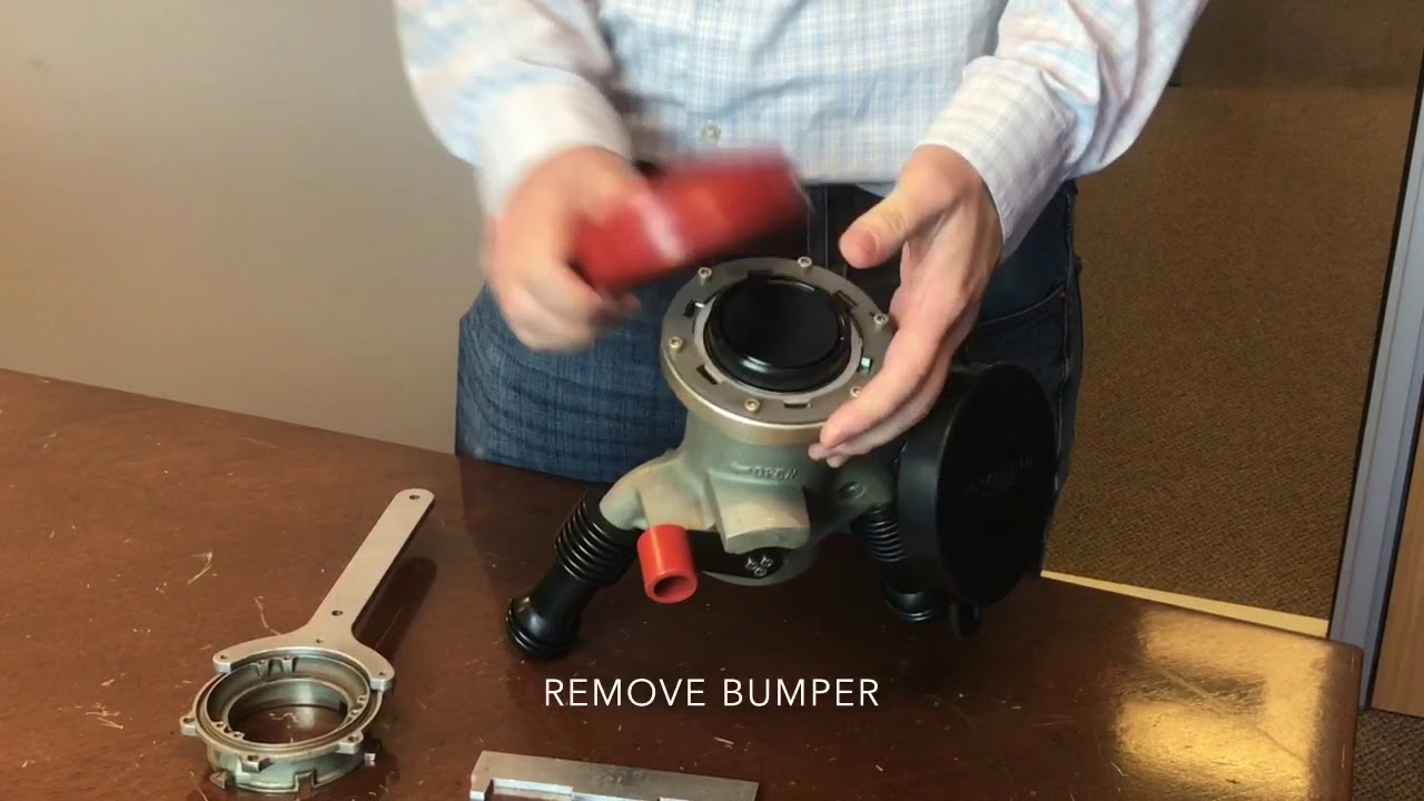 Carter Ground Fueling Poppet Gauge - YouTube