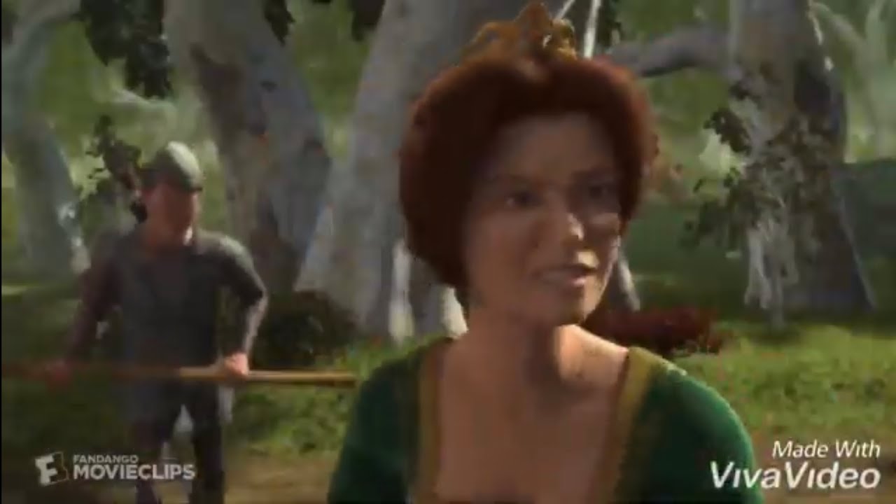 Princess Fiona is Fighting Like A Pepperoni (From Shrek) - YouTube