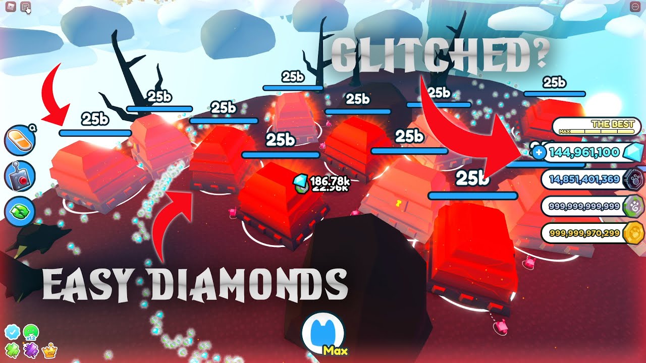 *GLITCH* HOW TO MAKE DIAMONDS EASIER IN PET SIM X... - YouTube