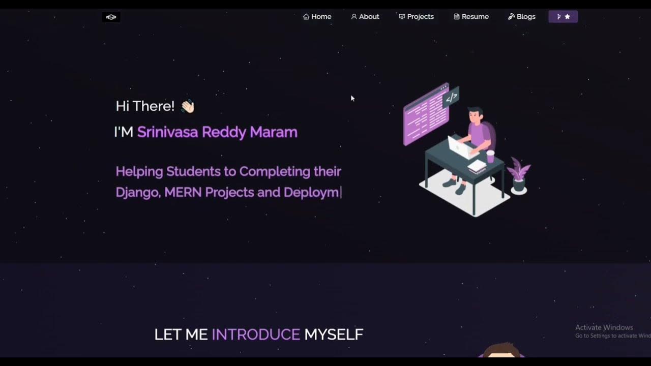 React Portfolio Website : Get Hired with Your Stunning Portfolio | Hosting | 1War Company - YouTube