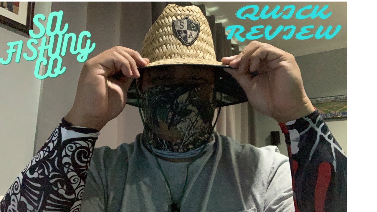 SA Company straw hat and arm sleeves - YouTube