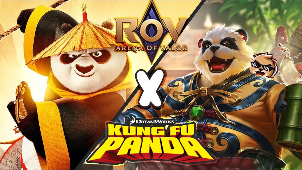 Rov : จะเกิดอะไรขึ้นถ้า Rov x กังฟูแพนด้า! - YouTube