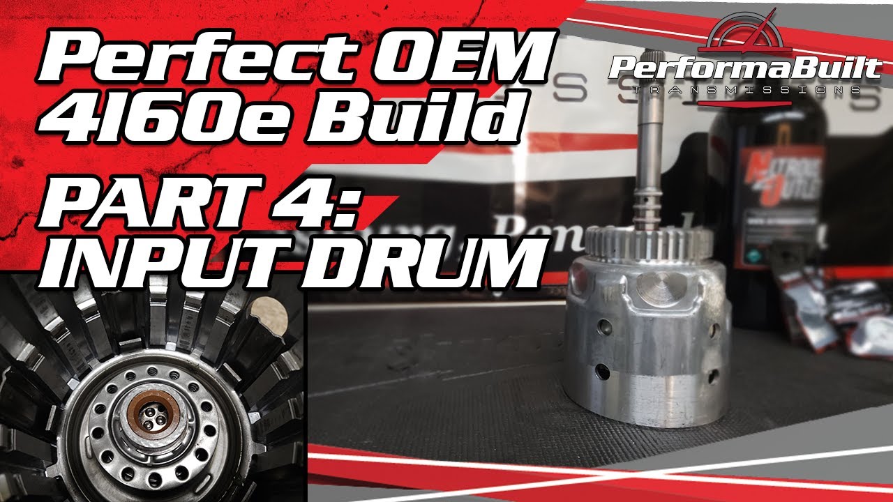 OEM 4L60E Build Pt. 4: Input Drum - YouTube