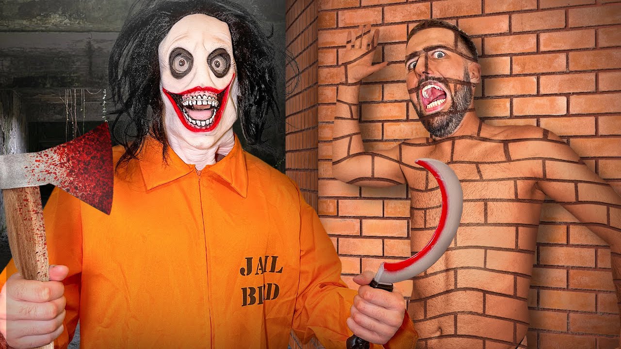 CACHE CACHE ULTRA HARDCORE vs JEFF THE KILLER ! Camouflage extrême ! - YouTube