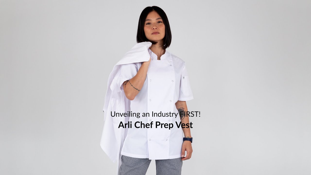 Arli Chef Vest - Unveiling an Industry FIRST | Aussie Chef - YouTube
