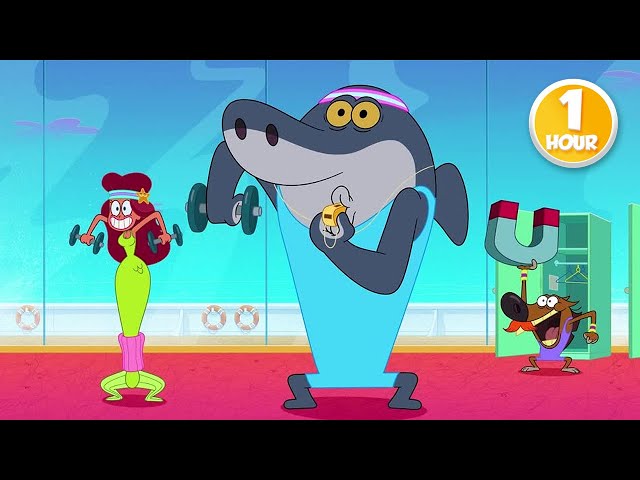 ZIG AND SHARKO | Fitness Frenzy (SEASON 3) New episodes | Cartoon ...