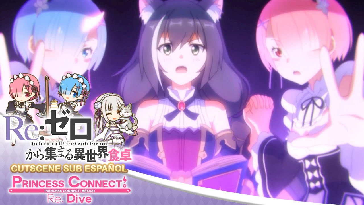 Princess Connect! Re:Dive 「Re:Zero Gathering From a Different World ...