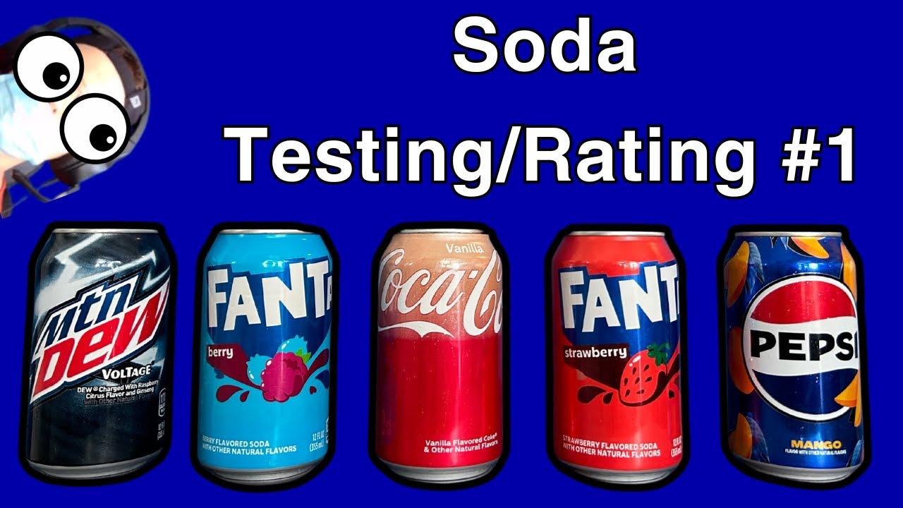 Soda Testing Rating #1 - YouTube