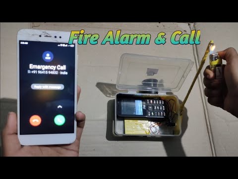 Fire Alarm /phone call fire alarm- science project -Exhibition - YouTube