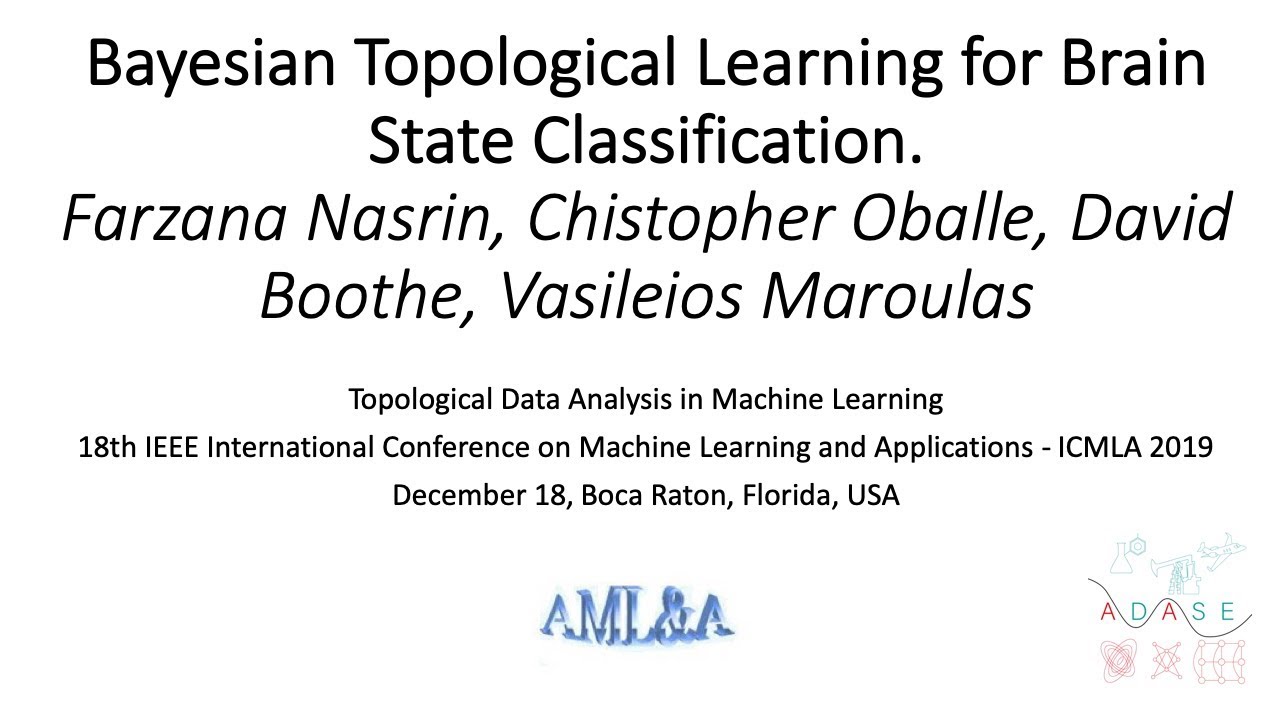 Bayesian Topological Learning for Brain State Classification - YouTube