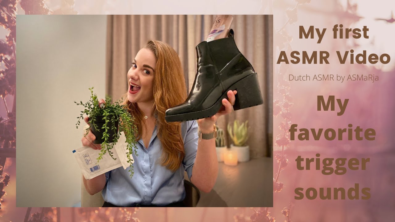 ASMR | My first asmr video | My favorite trigger sounds | Dutch ...