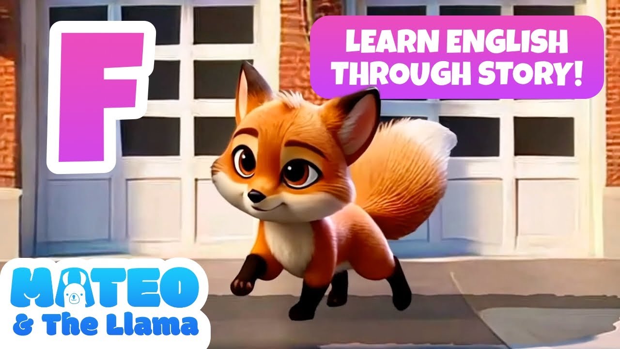 Letter F – Learn Alphabet with Mateo & The Llama | ABC Fun at the Fire ...