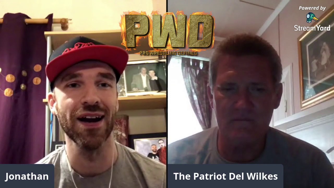 The Patriot Del Wilkes talks meeting Vince Mcmahon and Working with ...