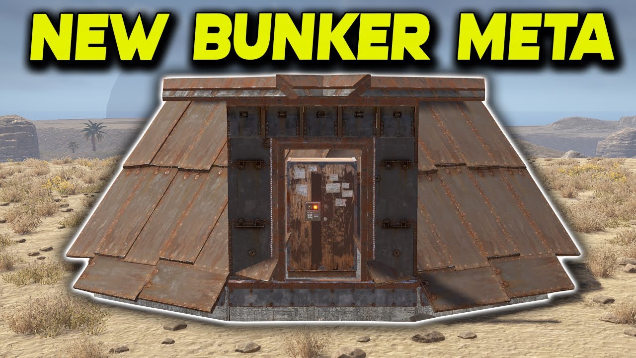 NEW BUNKER META In Rust | Rust Building Tutorial 2026 - YouTube