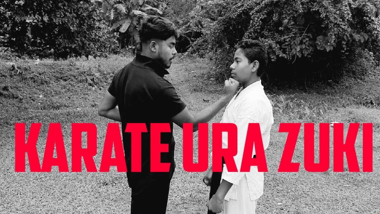 karate ura zuki(close short punch)karate punch techniques by jadu ...