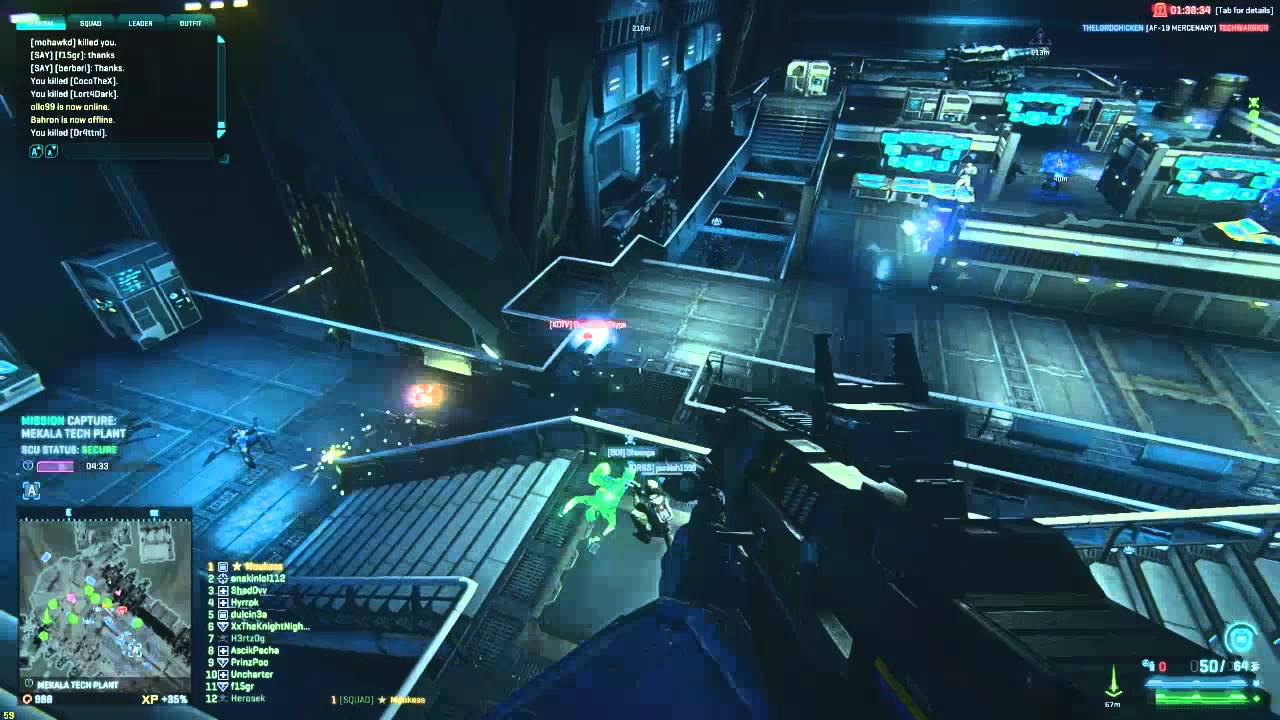 My Most Intense Tech plant Capture! Outfit Highlights #17 | Planetside ...