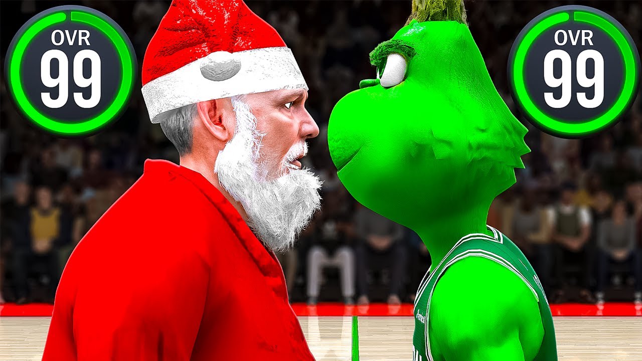 The Grinch Vs Santa In Every Sport - YouTube