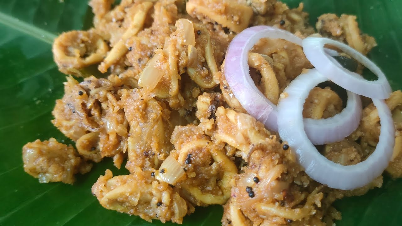 Kanyakumari style squid fry 🤤 Must try recipe | kanava fry | Add some ...