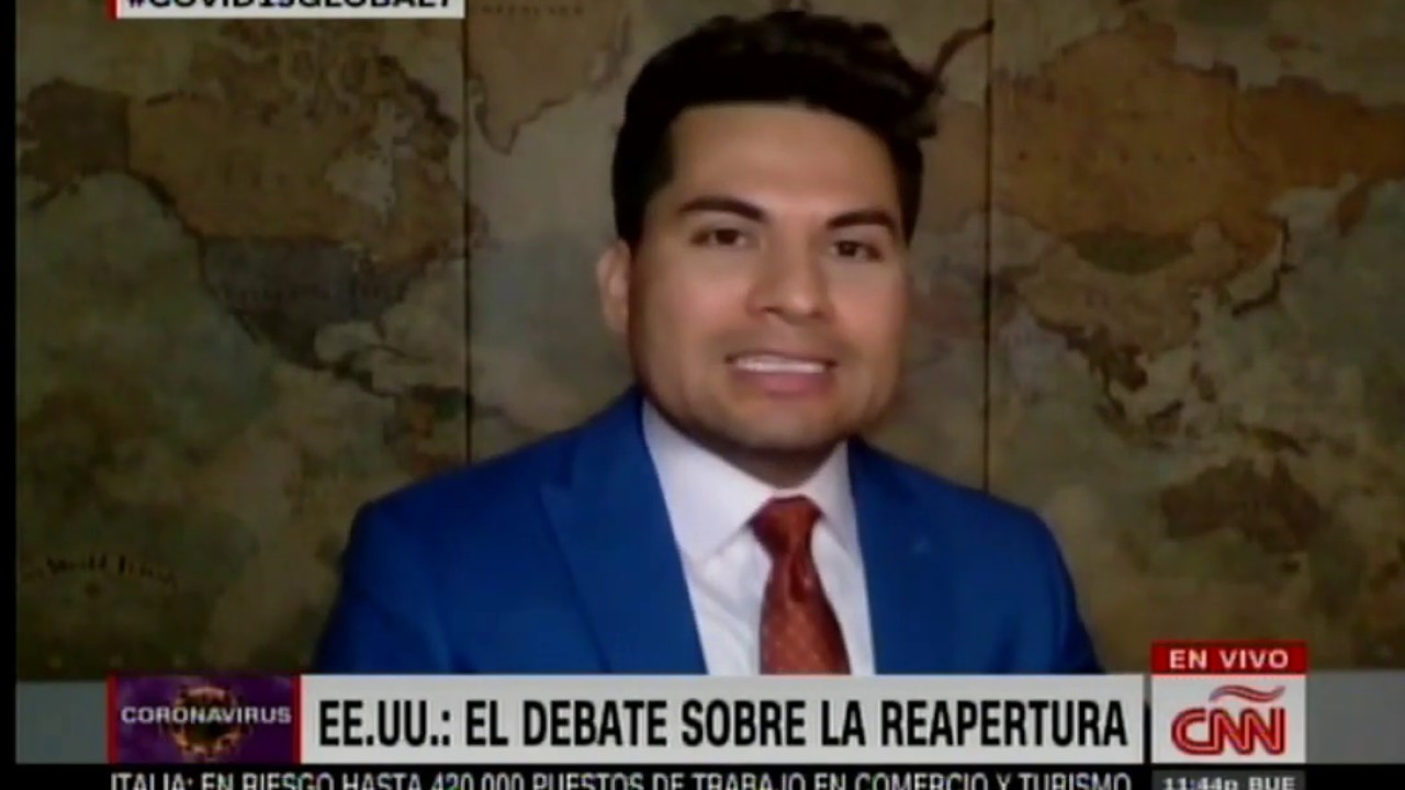CNN Espanol: LIBRE's Cesar Grajales Talks: Safely Reopening the Economy ...