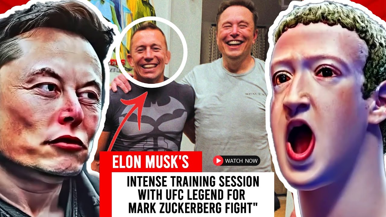 Elon Musk's Intense Training Session with UFC Legend for Mark ...
