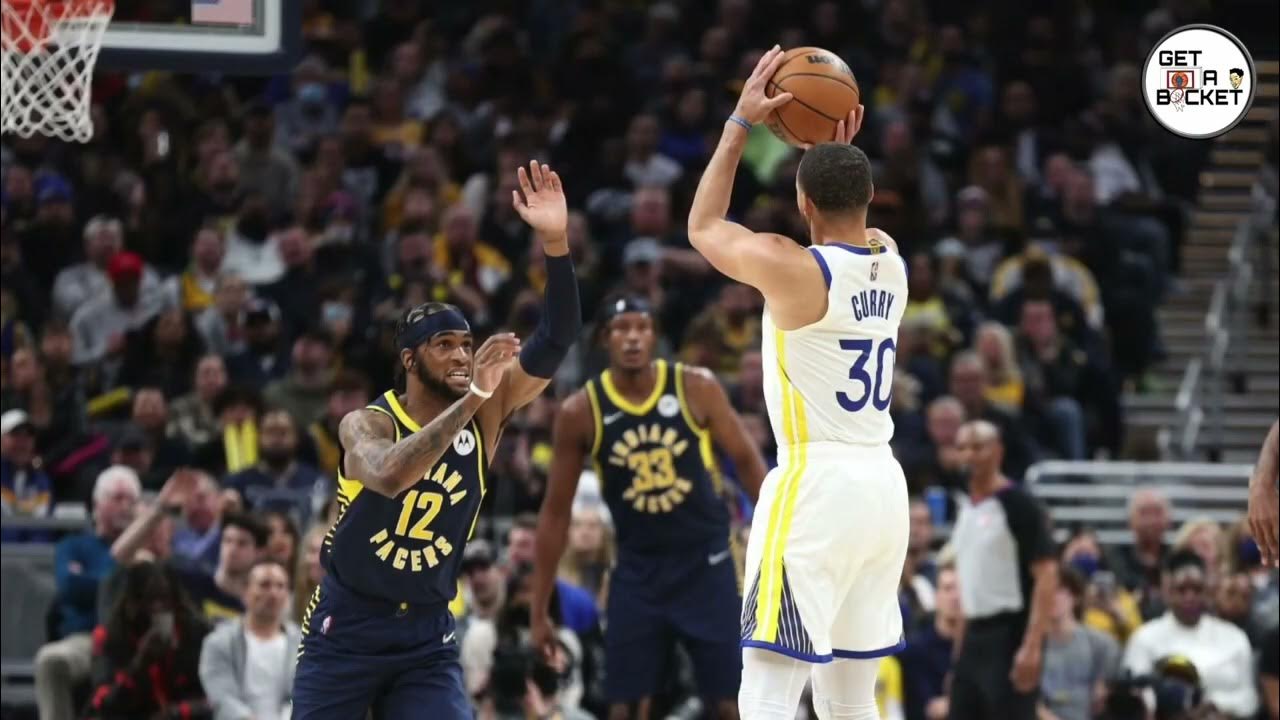 Steph Curry vs Tyrese Haliburton | Warriors vs Pacers | Bennedict Mathurin | Jordan Poole | Klay ...