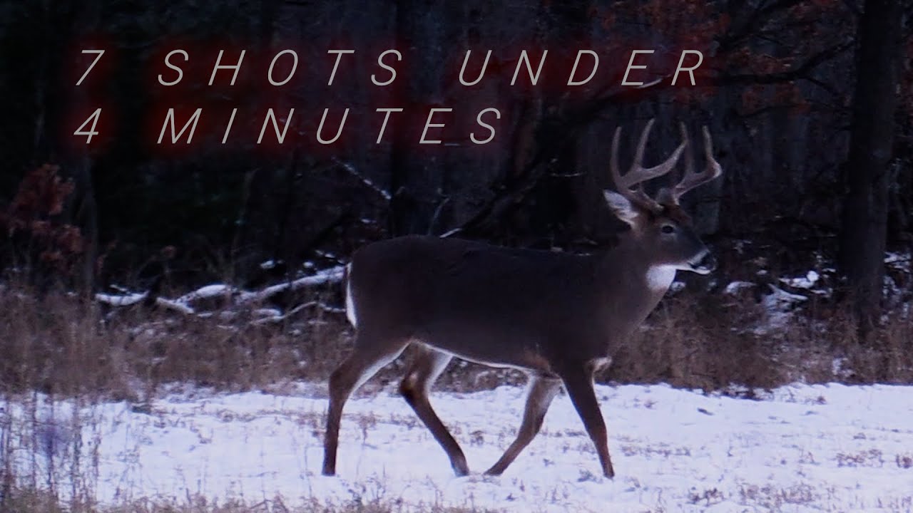 7 SHOTS UNDER 4 MINUTES! (Short Deer Hunting Compilation) - Altered by ...