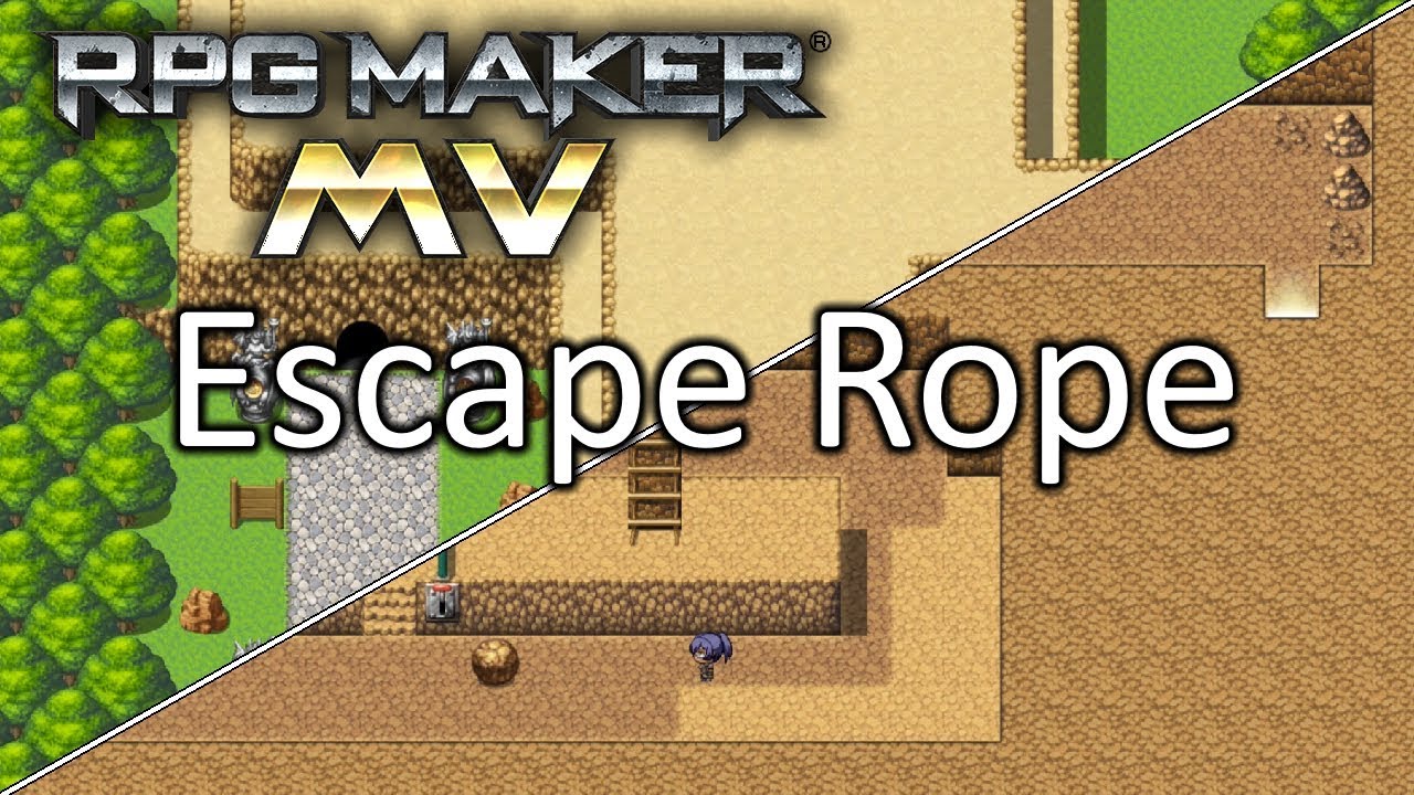 Escape Rope System in RPG Maker MV [Eventing] - YouTube