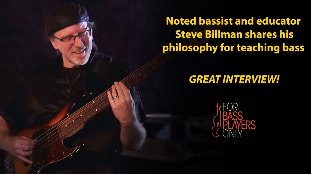 Interview with Los Angeles bassist and educator Steve Billman - YouTube
